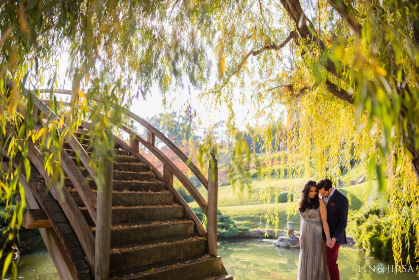 Huntington Library Engagement | Renu & Ajay