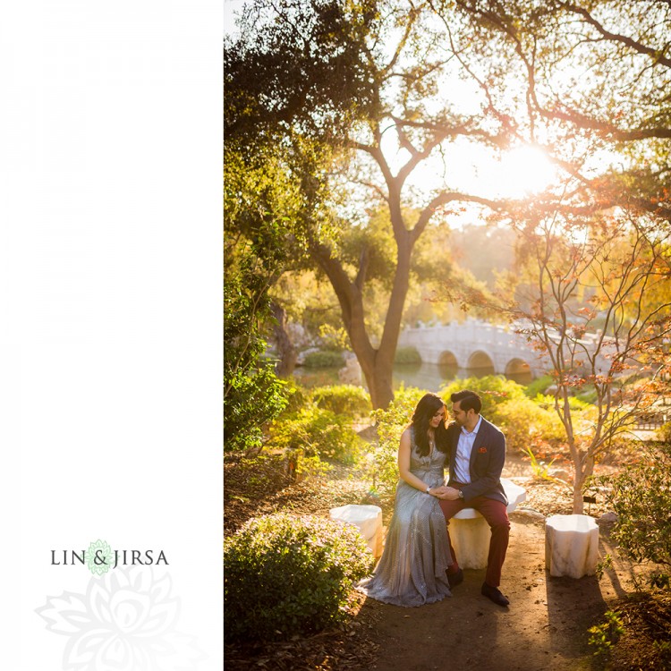 Huntington Library Engagement | Renu & Ajay