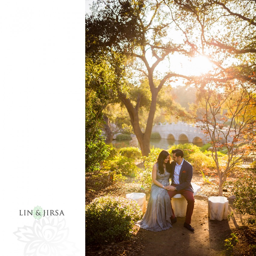 Huntington Library Engagement | Renu & Ajay