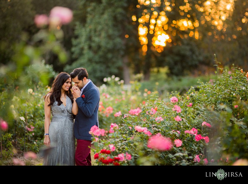 Huntington Library Engagement | Renu & Ajay