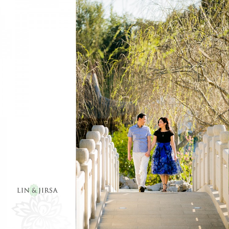 Huntington Library Engagement | Kim & Jimmy