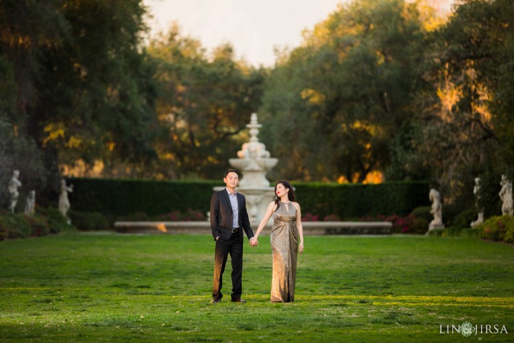 Huntington Library Engagement | Kim & Jimmy