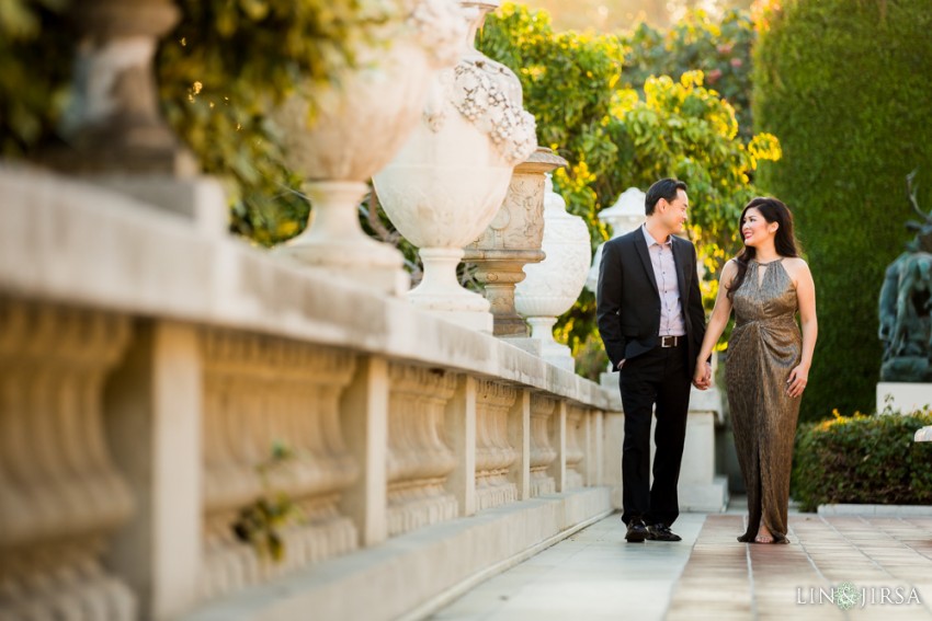 Huntington Library Engagement | Kim & Jimmy