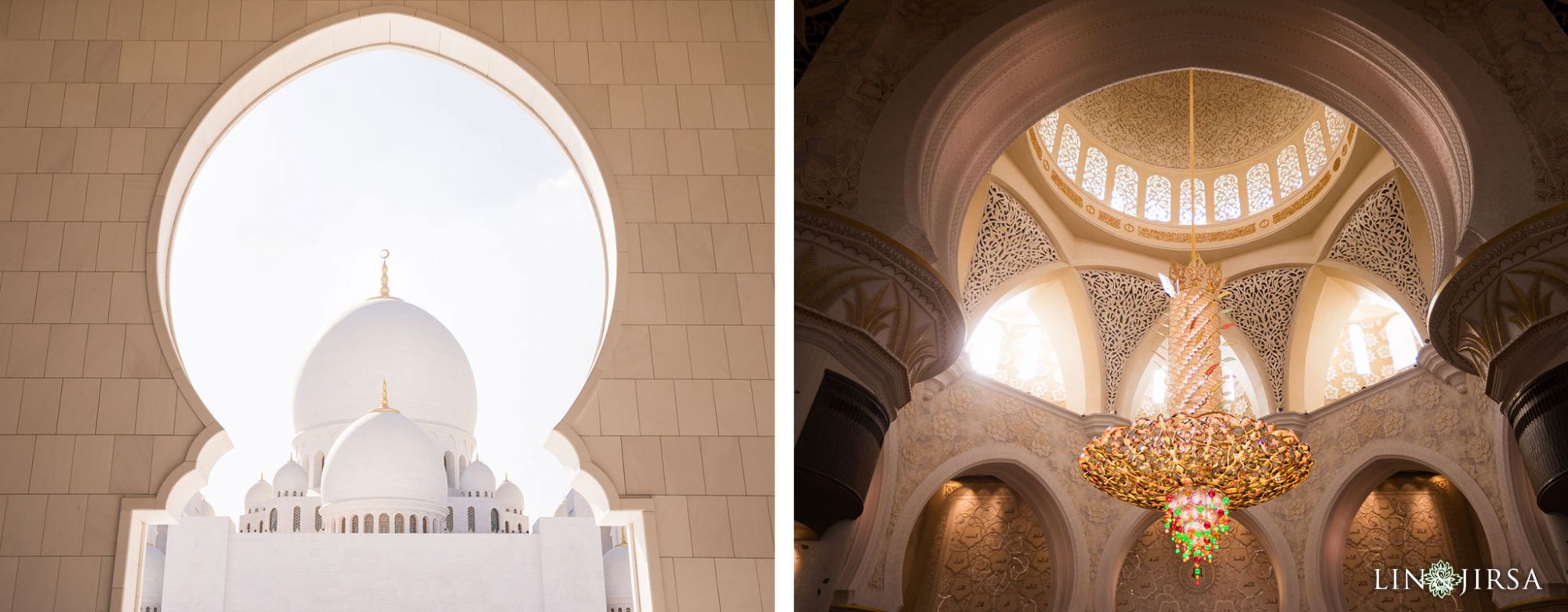 Dubai Sand Desert & Grand Mosque Post-Wedding Session | Ayana & Matthew